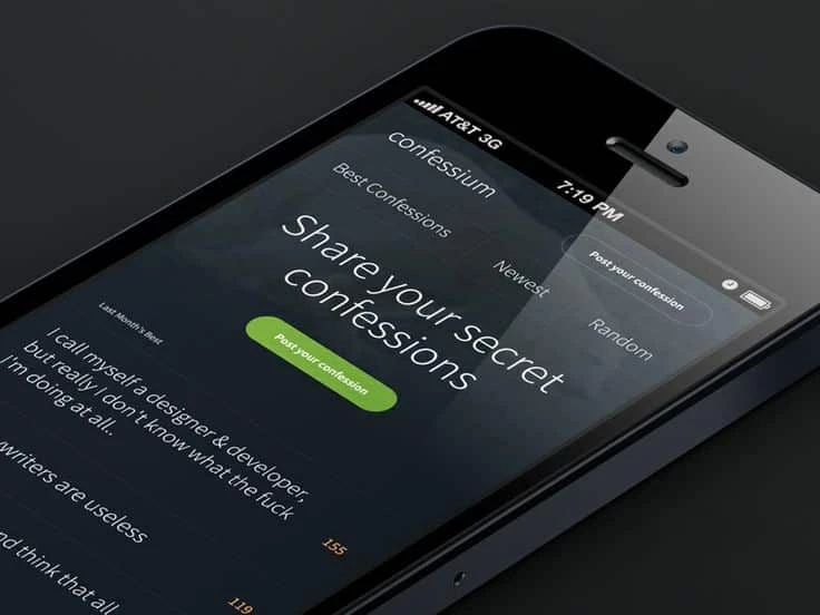 Oh hey, look, another anonymous confession platform