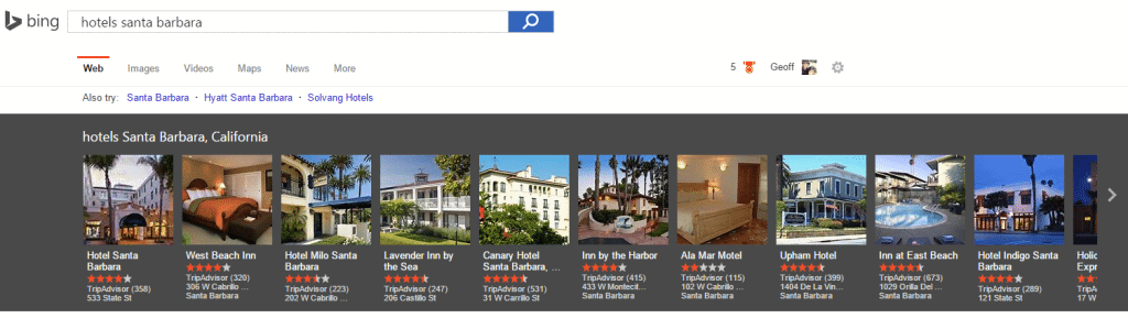 Bing Makes it Easier to Order Food and View Hotels | KnowTechie