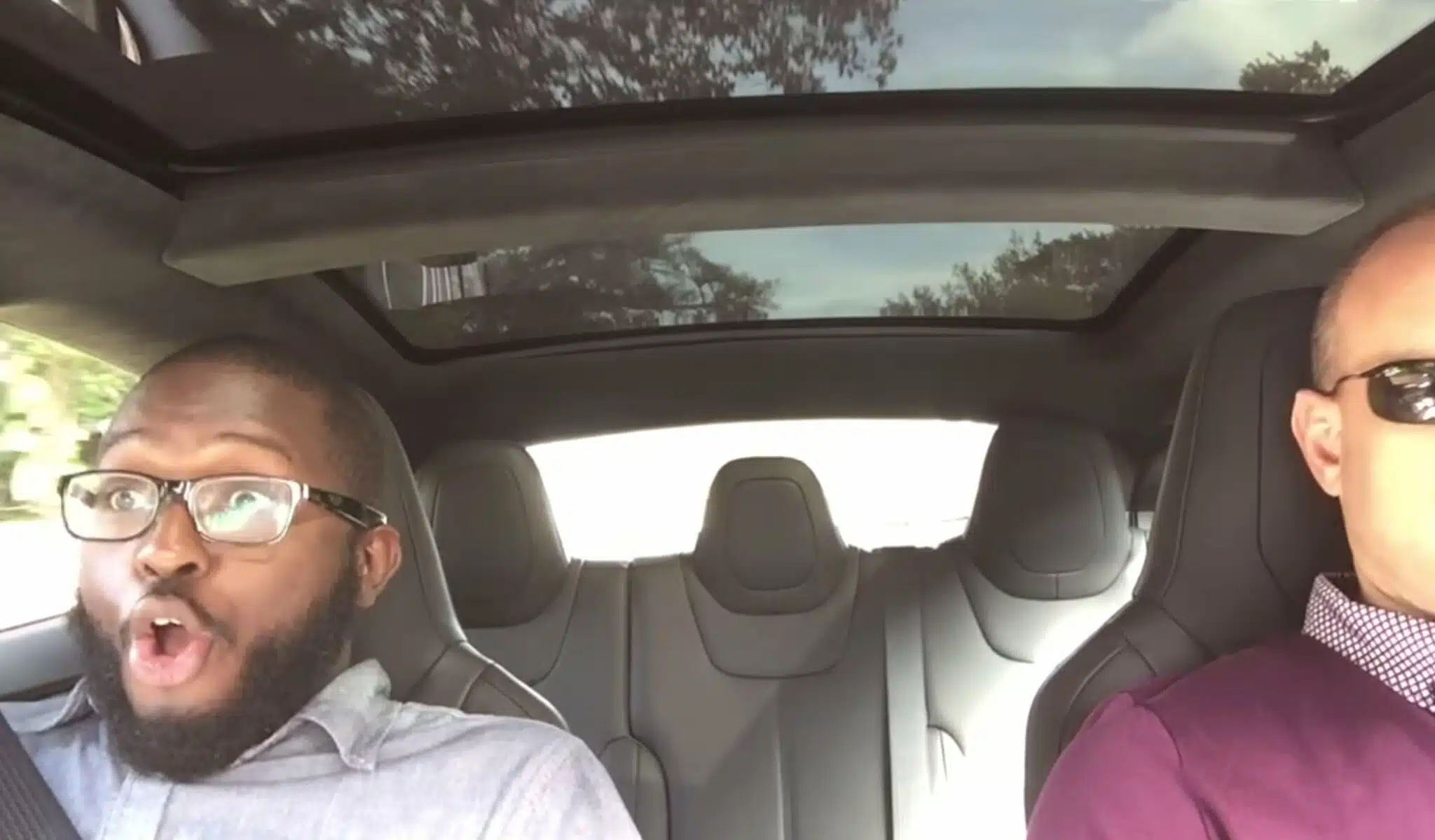Watch how people react to "Insane Mode" in Tesla's new car | KnowTechie