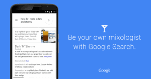 Mix cocktails with Google's new search feature | KnowTechie