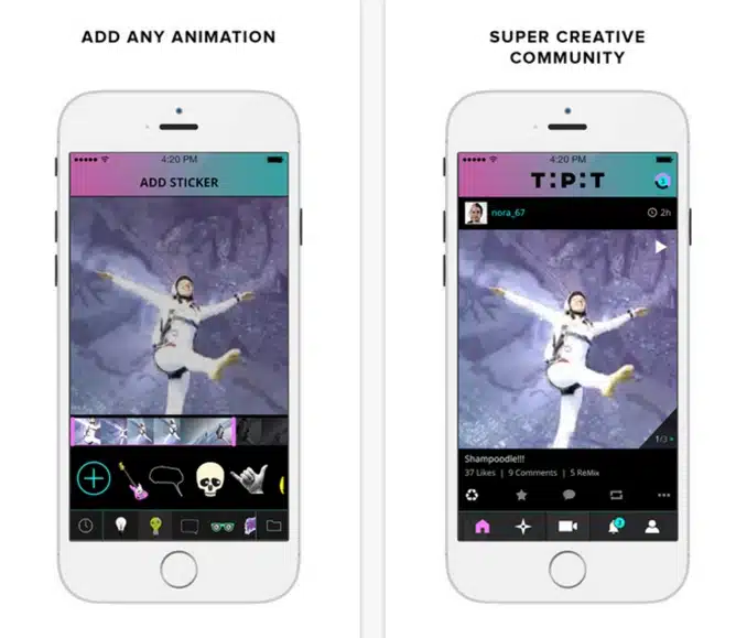 TIPIT is a new iOS app that lets anyone create professional level ...