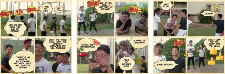 Lomics allows users to create unique stories in the form of a comic ...