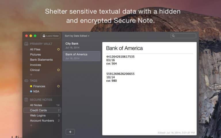 Hider 2 encrypts and hides files quickly and easy on your Mac | KnowTechie