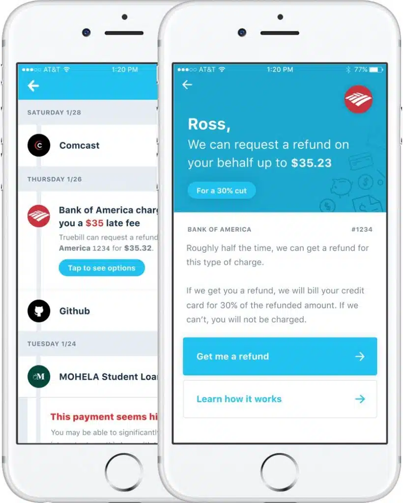 Truebill is an app that helps you cancel all those unwanted ...