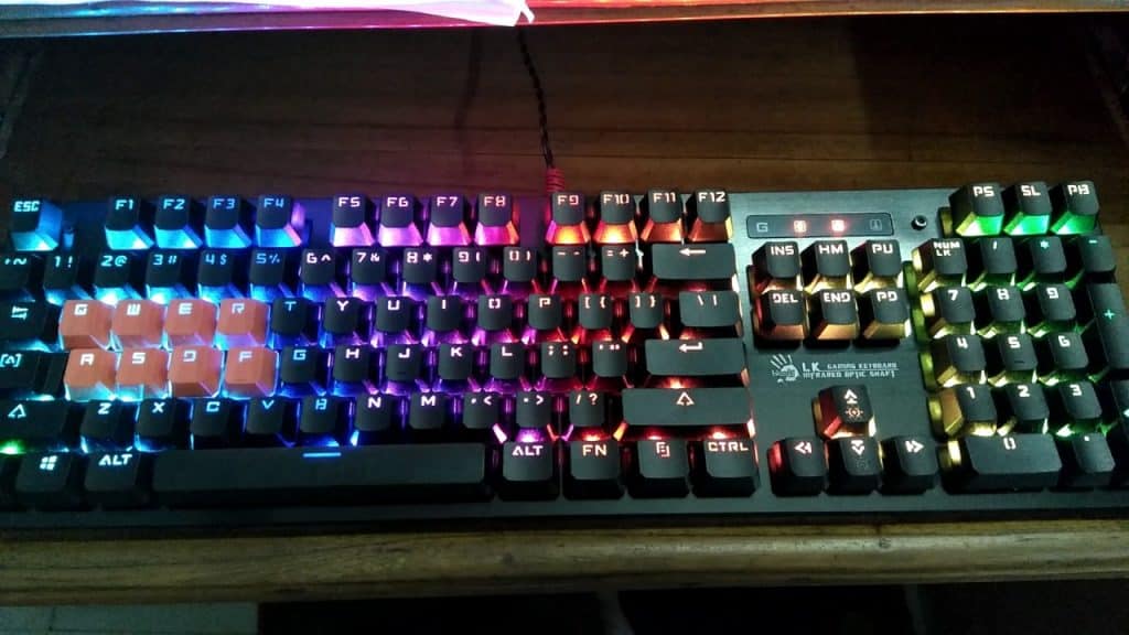 Review: Bloody B820R Light Strike Keyboard - Bloody good