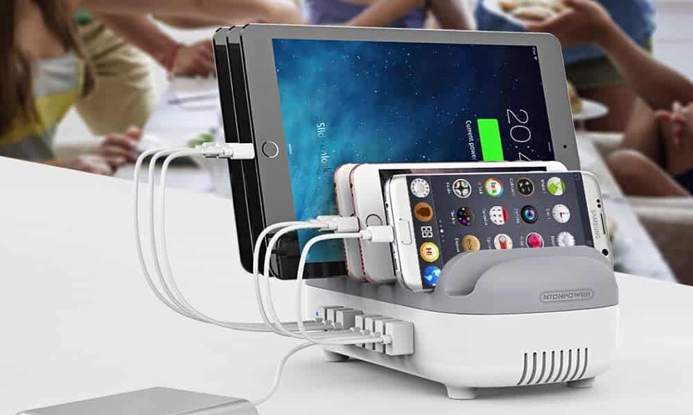 This beast of a charging station packs 10-USB ports