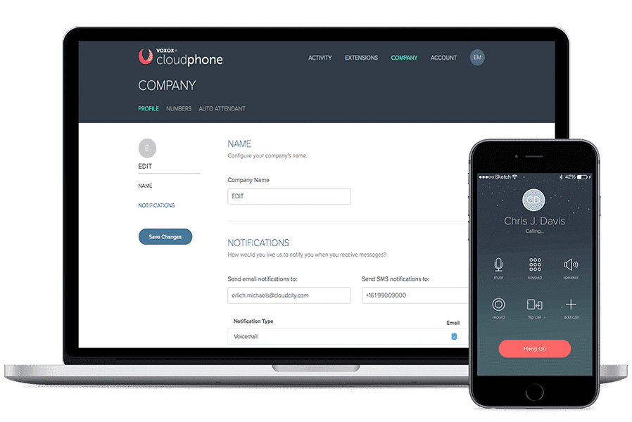 Cloud Phone eliminates the hassles of complex phone systems