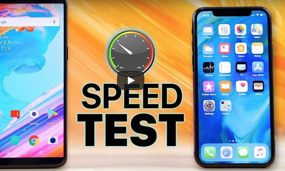 This new Android phone beat the iPhone X in a speed test