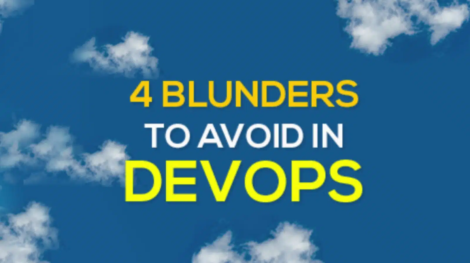 Why it's easier to fail at DevOps than succeed?