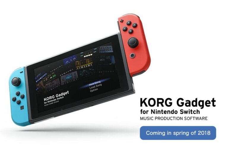 Korg is bringing its popular music making app to Nintendo Switch