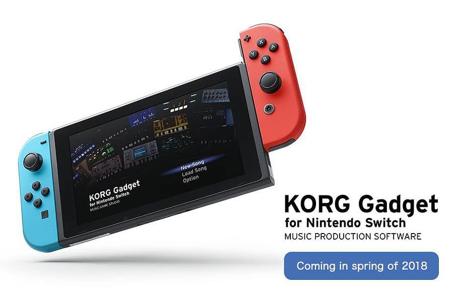 Korg is bringing its popular music making app to Nintendo Switch