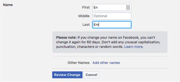 How to easily change your Facebook name in 5 simple steps
