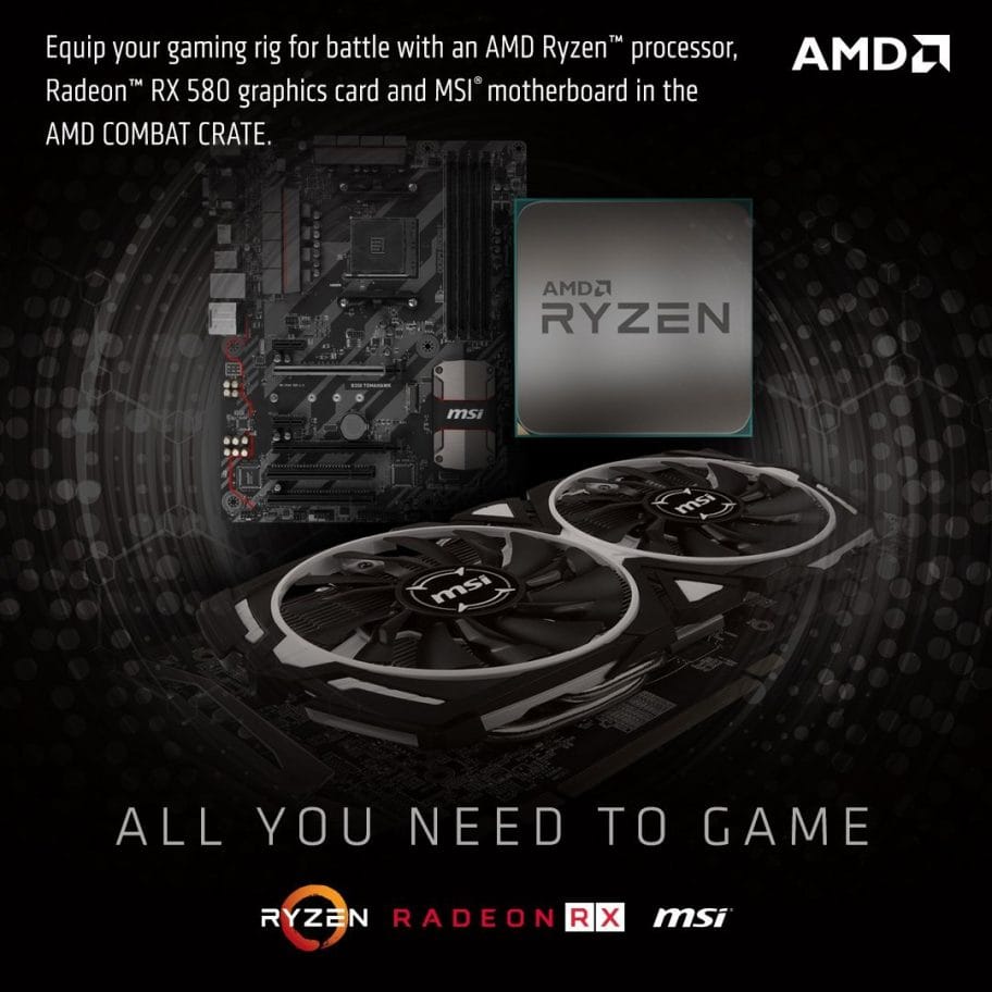 AMD introduces Combat Crates to help gamers source their hardware