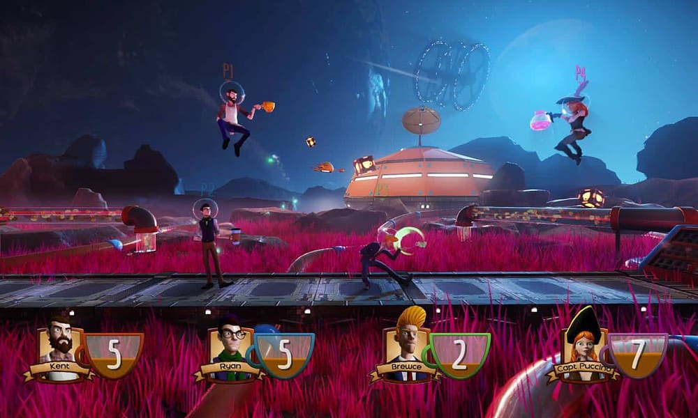 Coffence offers a unique 1v1 fighting experience with coffee, like ...