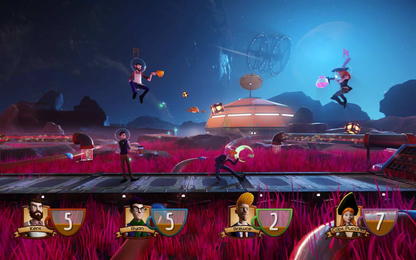 Coffence offers a unique 1v1 fighting experience with coffee, like ...