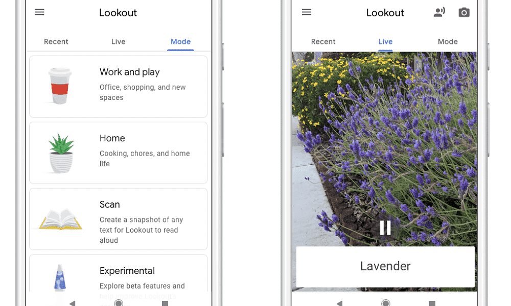 Google's Lookout app uses AR and AI to guide the visually impaired