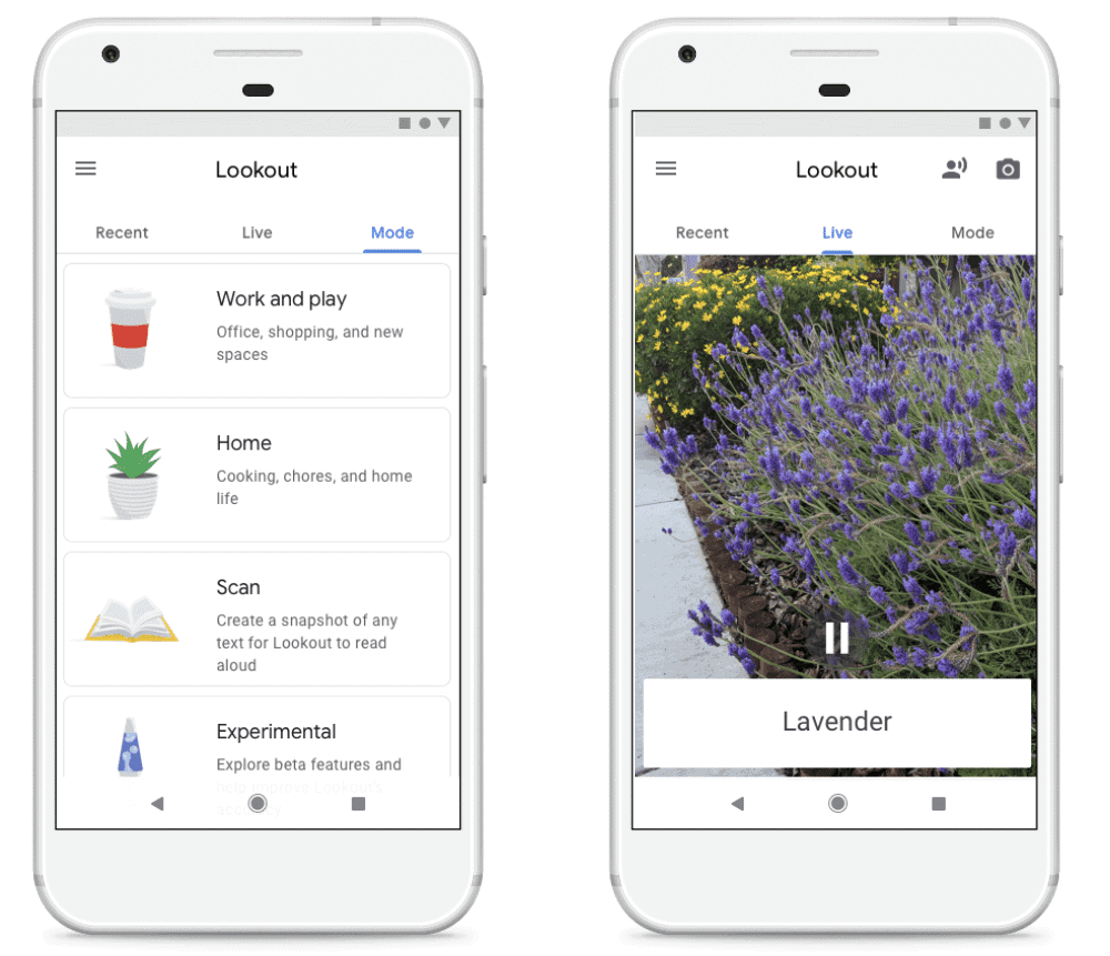 Google's Lookout app uses AR and AI to guide the visually impaired