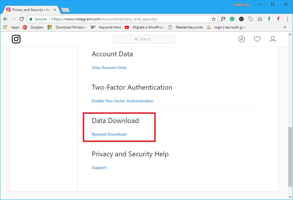 Here's how to download all of your Instagram data right now
