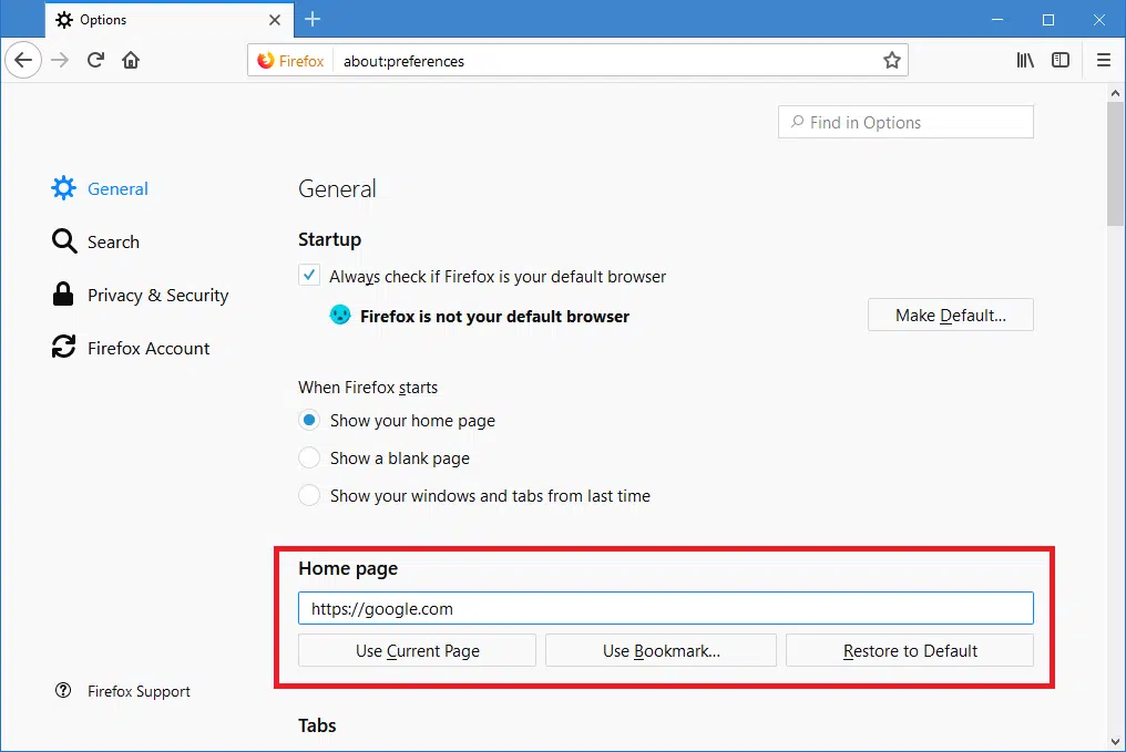 Here's how to set up your homepage on Edge, Firefox, and Chrome