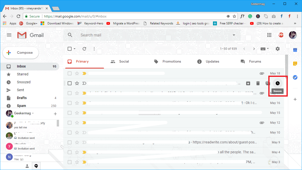Here's how to snooze emails in Gmail for Web, Android, and iOS