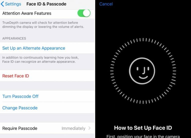 Apple iOS 12 gives Face ID the ability to scan two different people