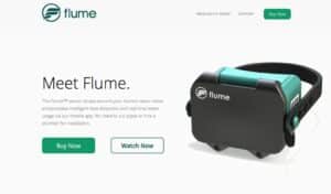 Flume is a gadget that controls water consumption and leakage at home
