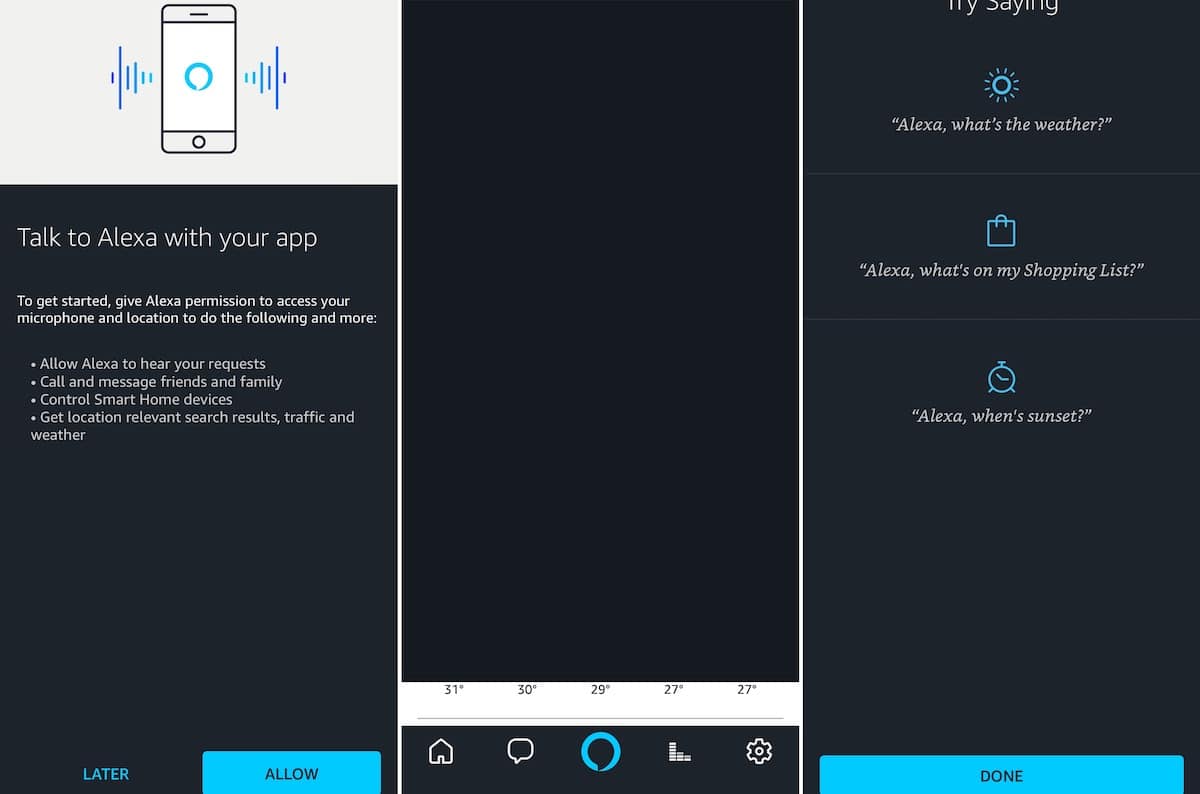 Starting today, Alexa on iOS now allows for voice commands