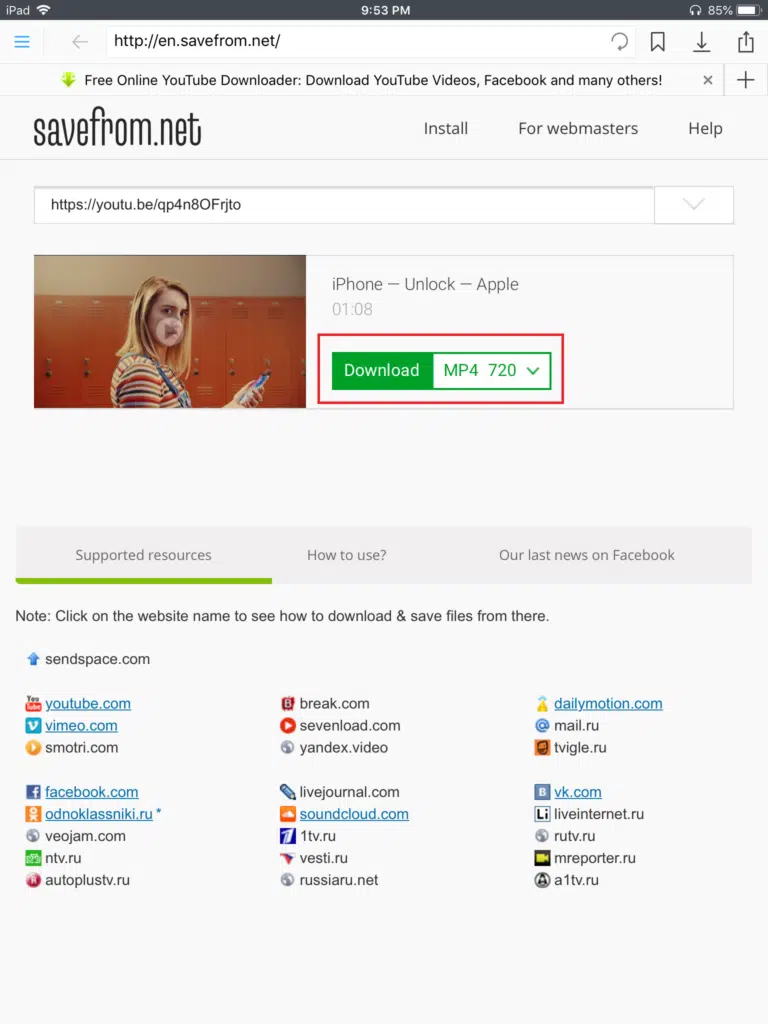 How to download and save YouTube videos on your iPhone and iPad