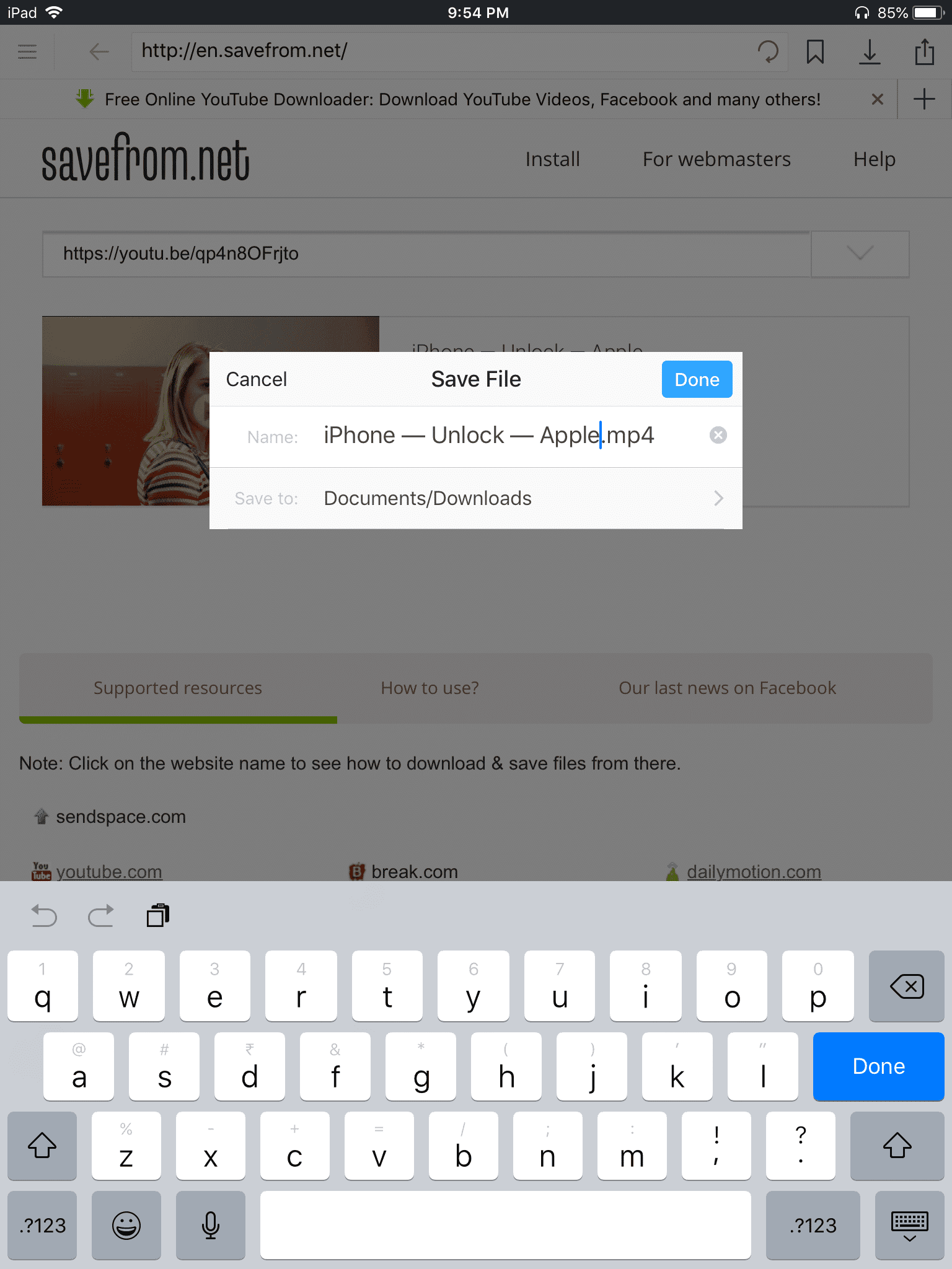 How to download and save YouTube videos on your iPhone and iPad