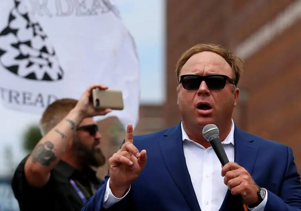Spotify has now pulled several episodes of Alex Jones' podcast for, you ...