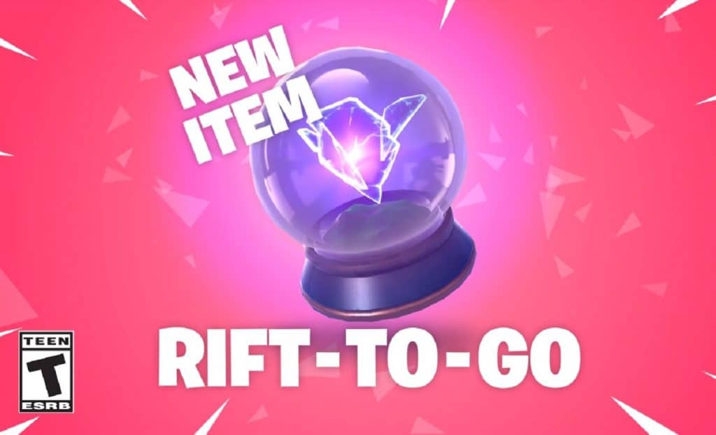 The new Fortnite update adds portable rifts and a limited-time score ...