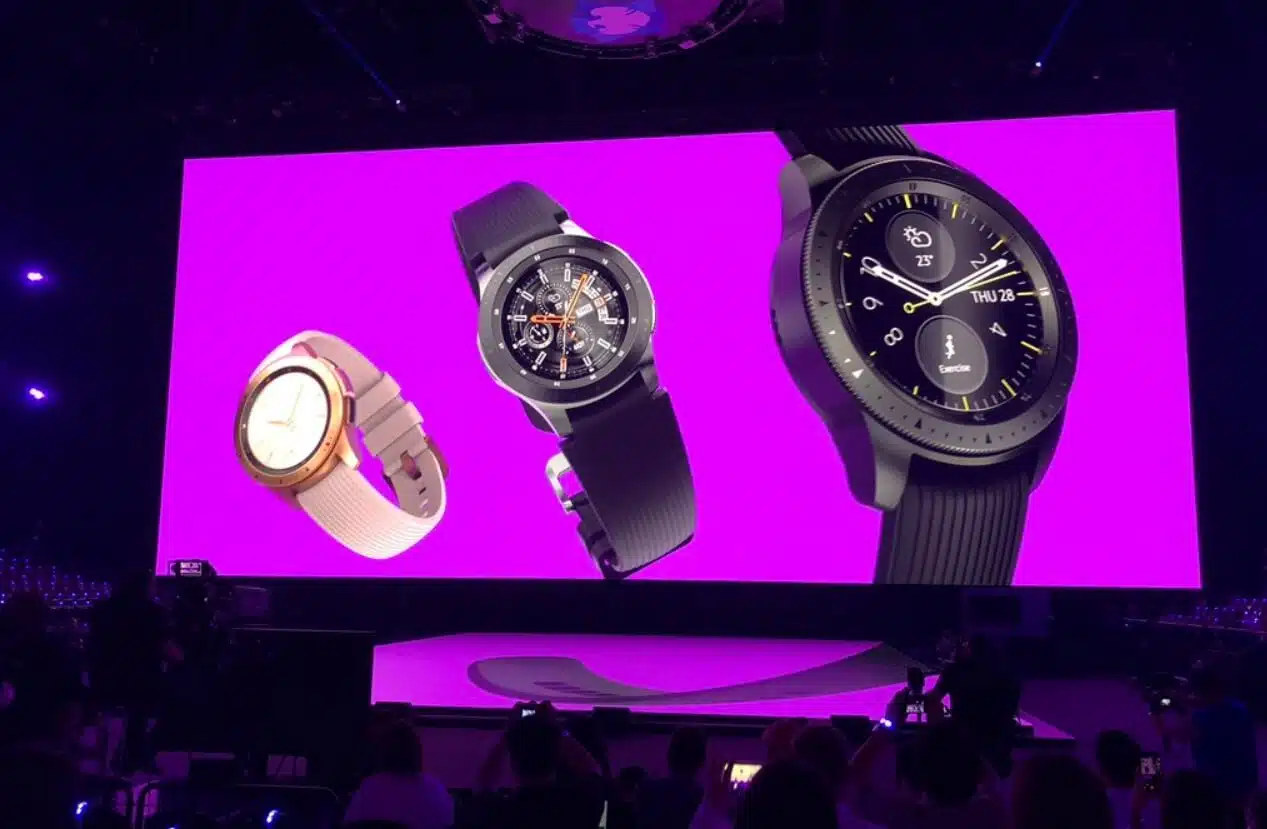 The Samsung Galaxy Watch is here with two sizes and multiple colors