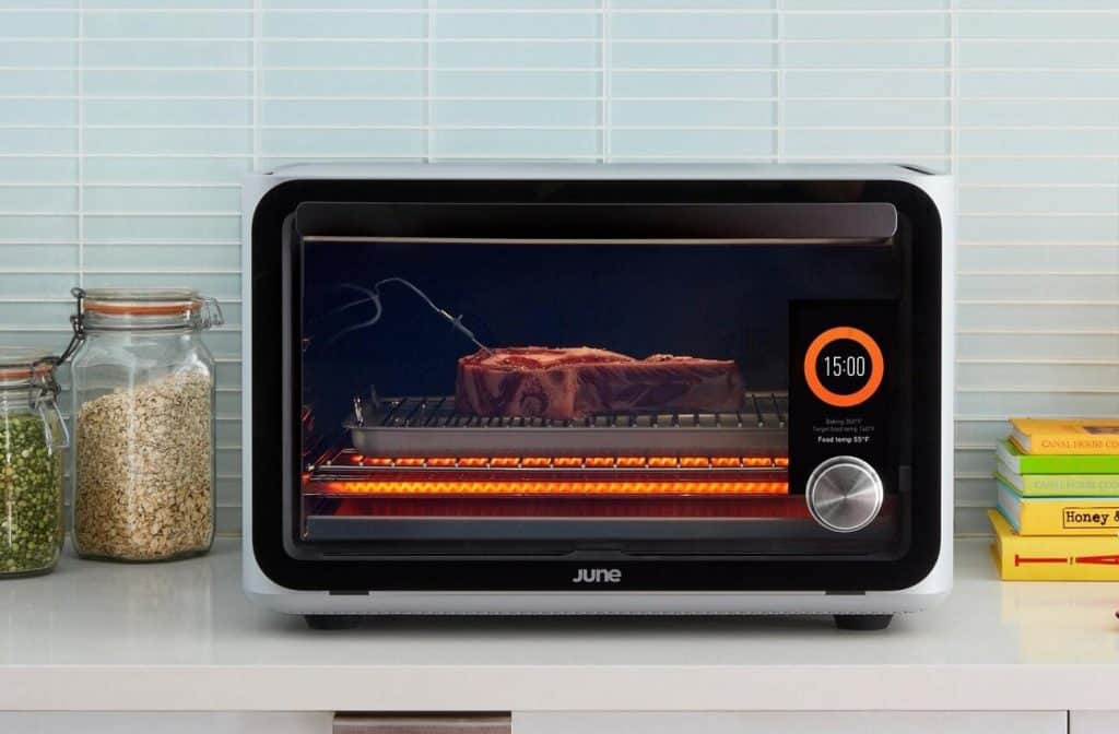 The 2nd generation June Intelligent Oven knows those are Totino's pizza ...