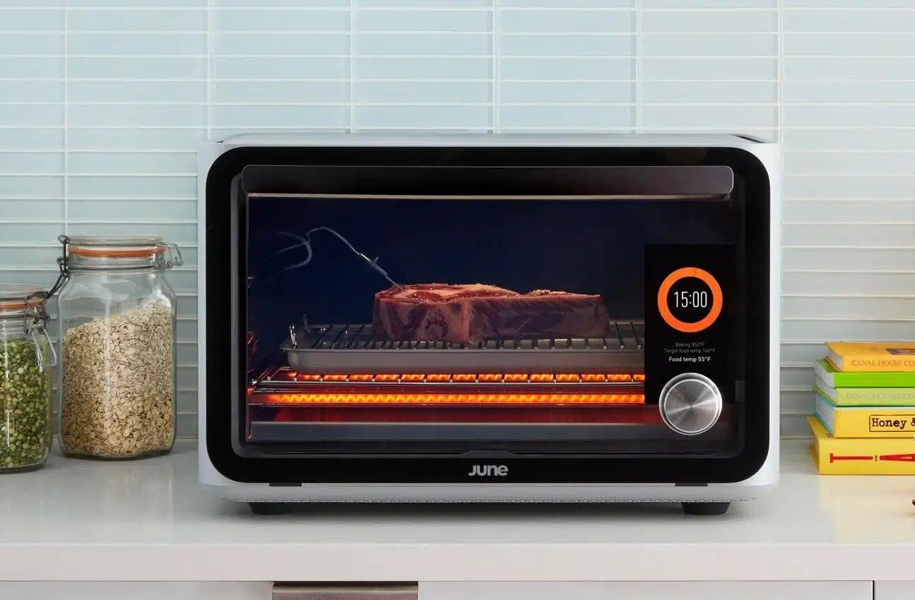 The 2nd generation June Intelligent Oven knows those are Totino's pizza ...