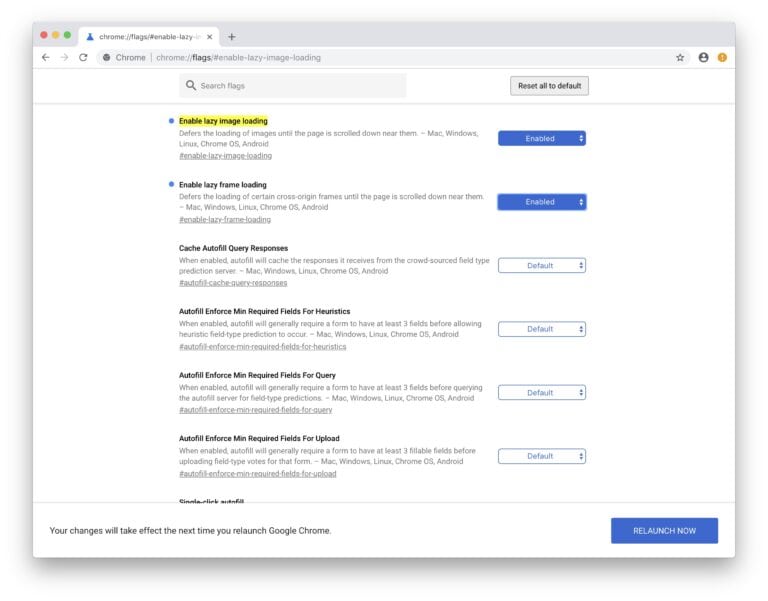 Ironically, something called 'lazy loading' might speed up web browsing on Chrome