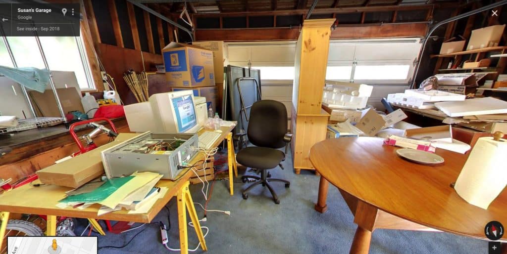The garage where Google was founded is now explorable on Street View