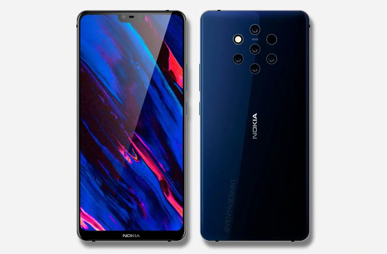 An upcoming Nokia phone could have five rear cameras, yes five