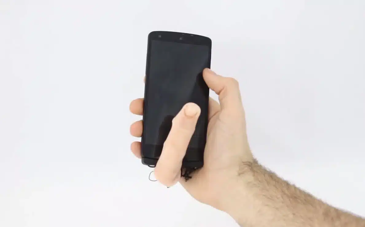 There's a new phone gadget that touches you like only a human finger can