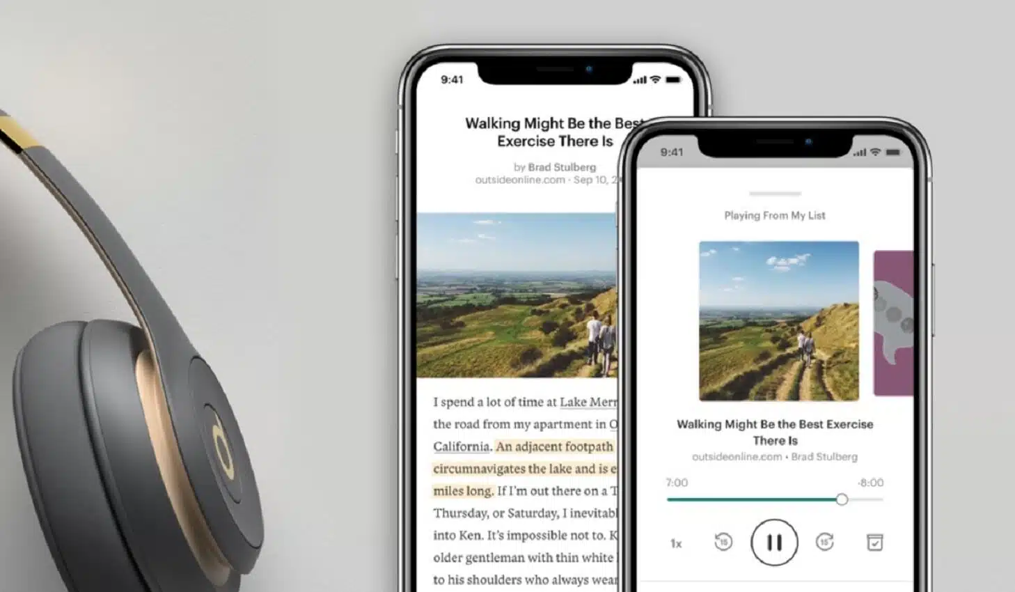 Pocket will now read your articles aloud, like a podcast