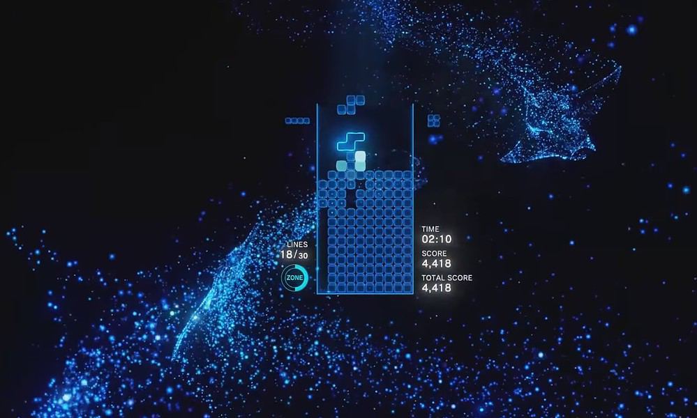 PS4 owners can try out the trippy 'Tetris Effect' puzzler in November