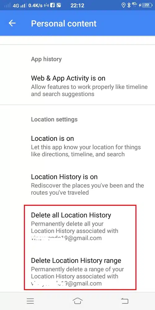 Here's how to delete your Google Maps location history