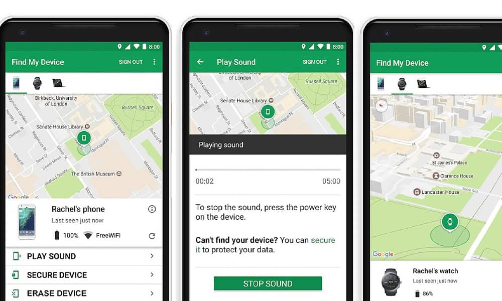 Google's Find My Device feature can now be used indoors (sometimes)