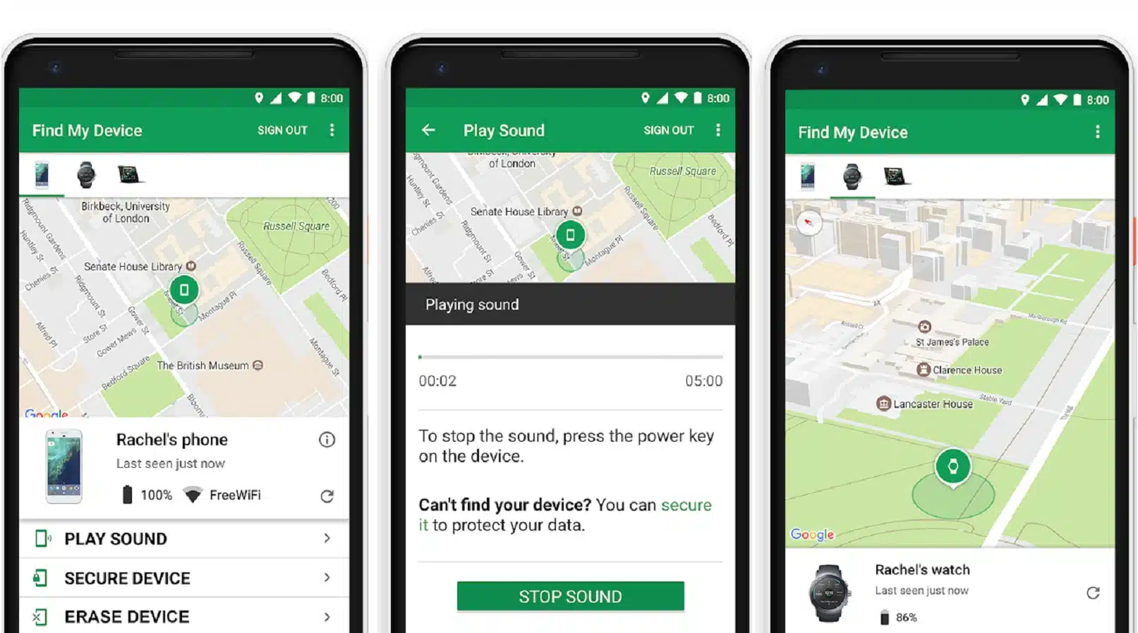 Google's Find My Device feature can now be used indoors (sometimes)
