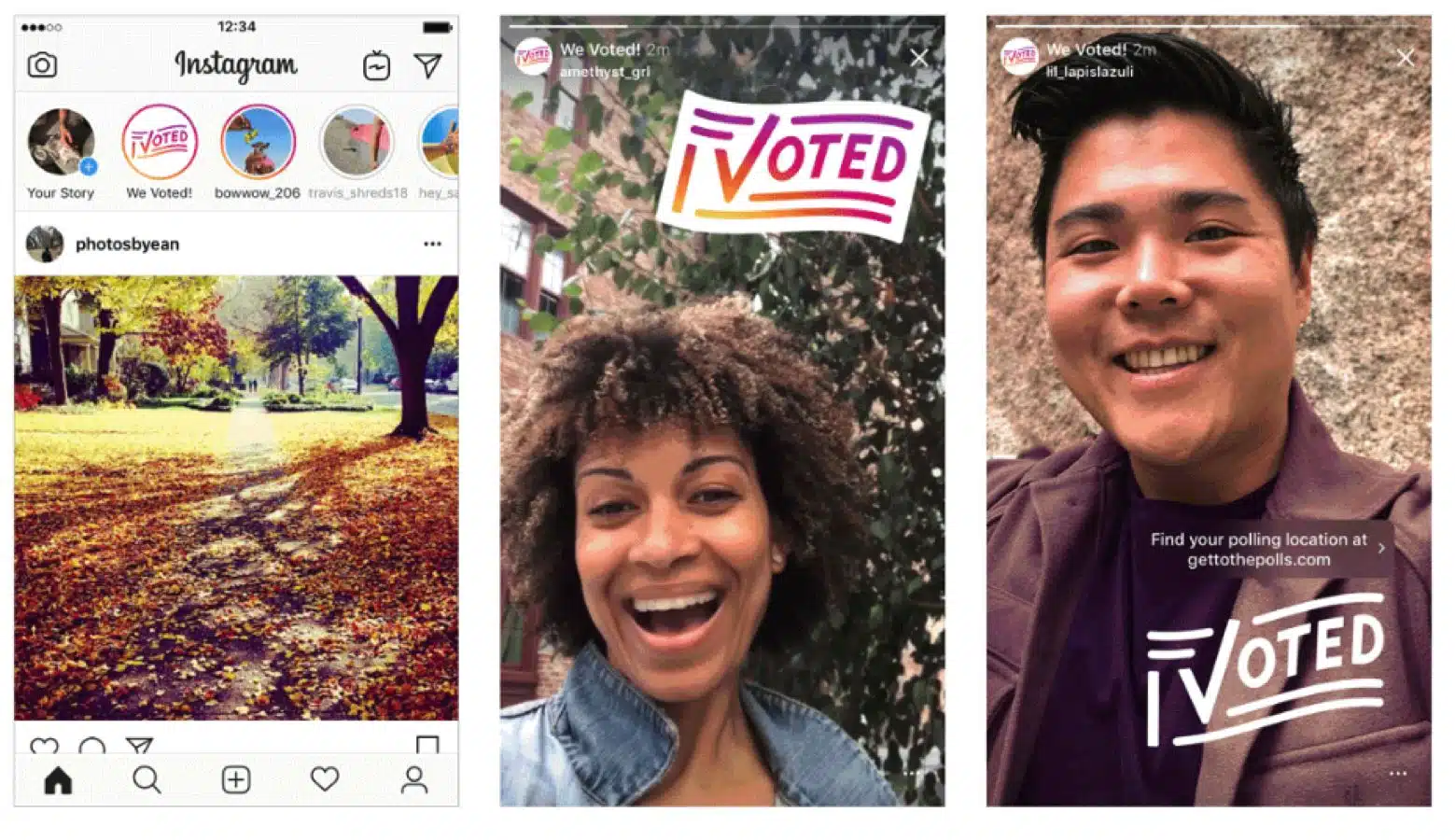 Instagram is adding 'I voted' stickers to Stories, because why not
