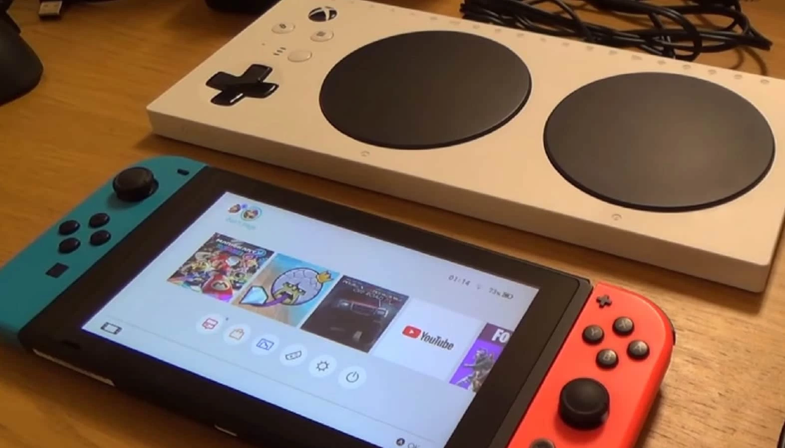 Microsoft's Adaptive Controller can actually work with the Nintendo Switch