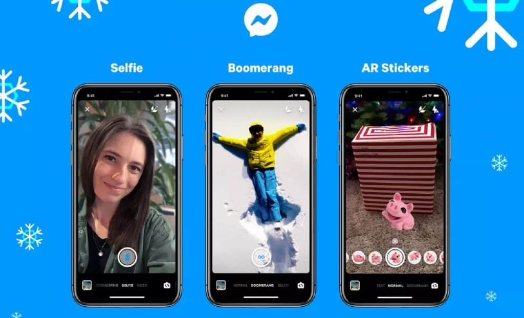 Facebook Messenger adds a new selfie camera to increase our vanity