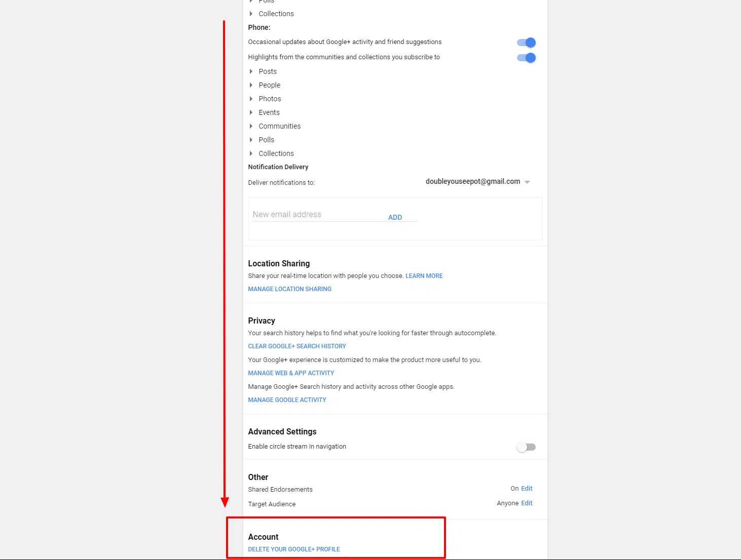 Here's how to check and delete your Google+ account