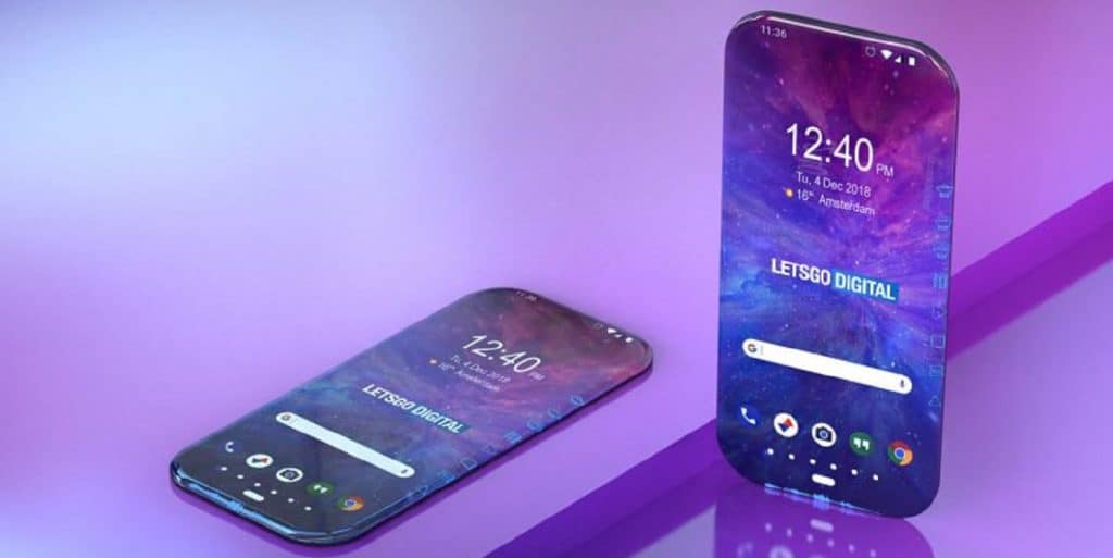 New patent from Samsung shows a truly bezel-less phone