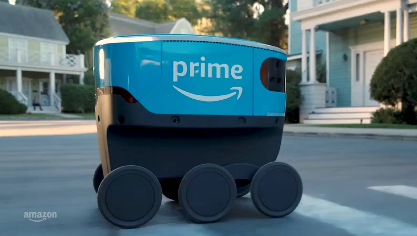 Amazon is deploying robots to deliver packages in one Washington town