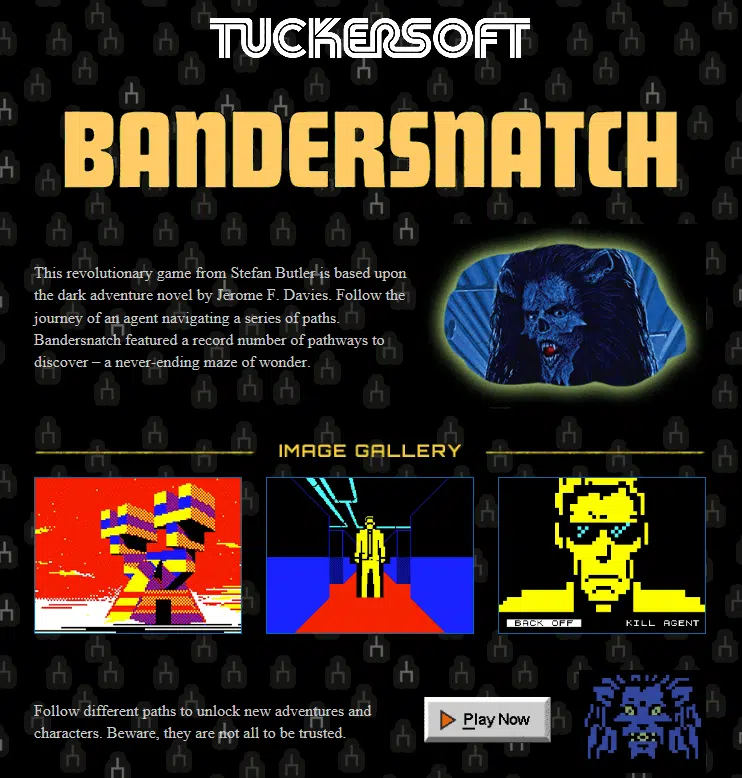 Here's how to play the Nohzdyve game from Bandersnatch on your PC